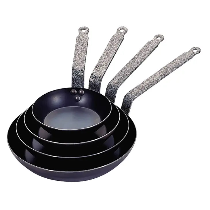 Blue Carbon Steel Frying Pan – SHARP Knife Shop